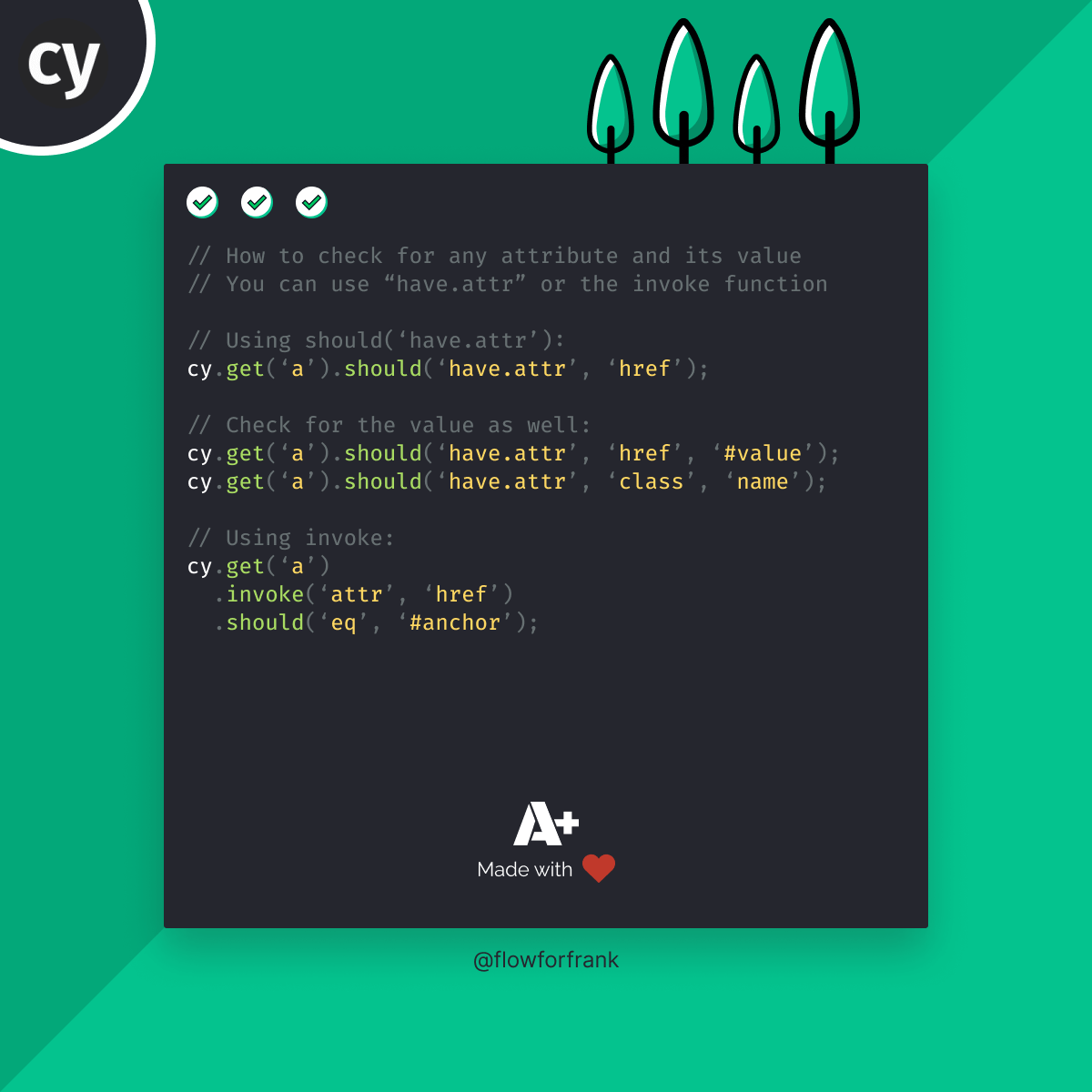 How To Check For Attribute Values In Cypress Webtips