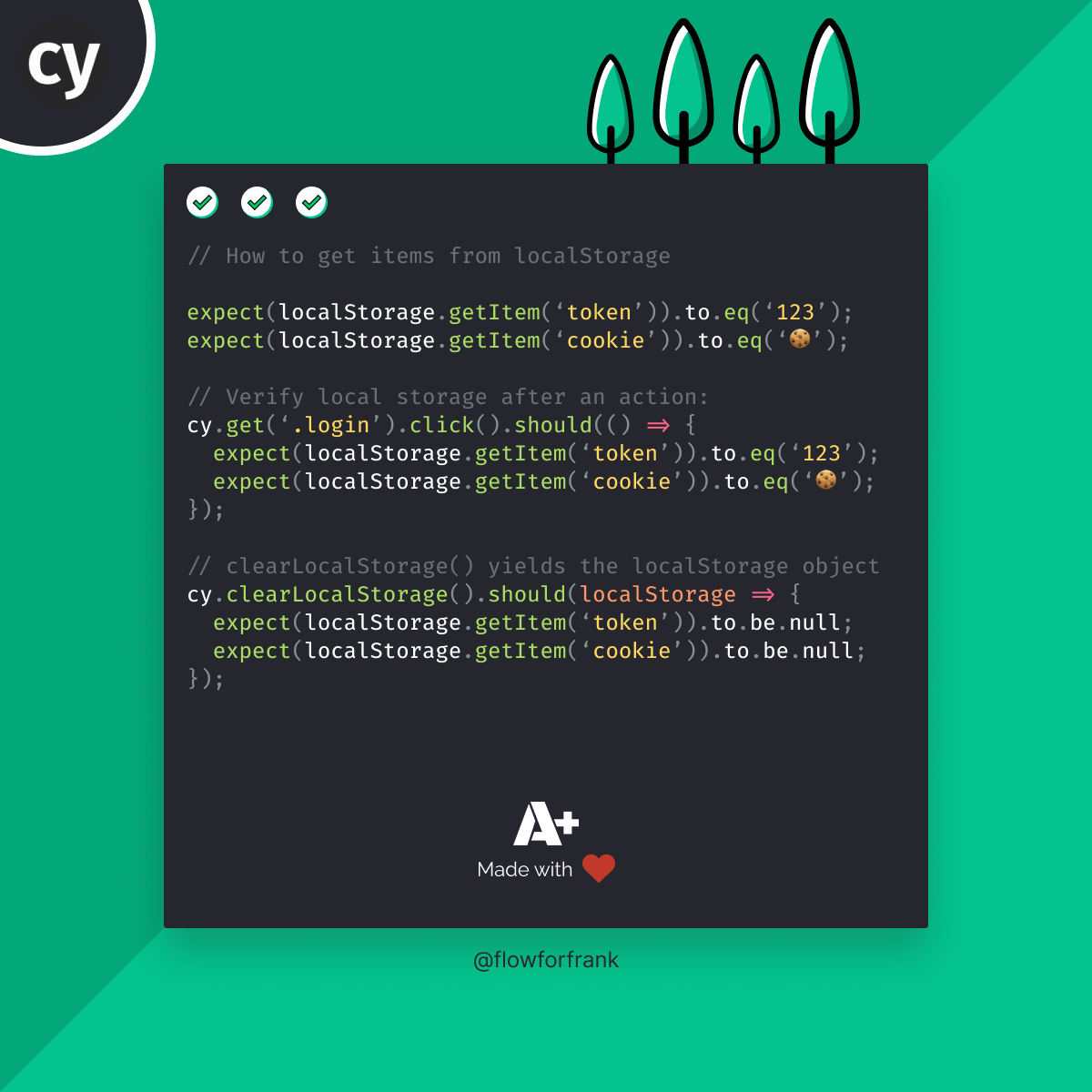 How To Get Elements From Local Storage In Cypress Webtips