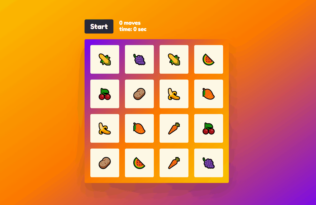 How To Create A Memory Game In JavaScript Webtips