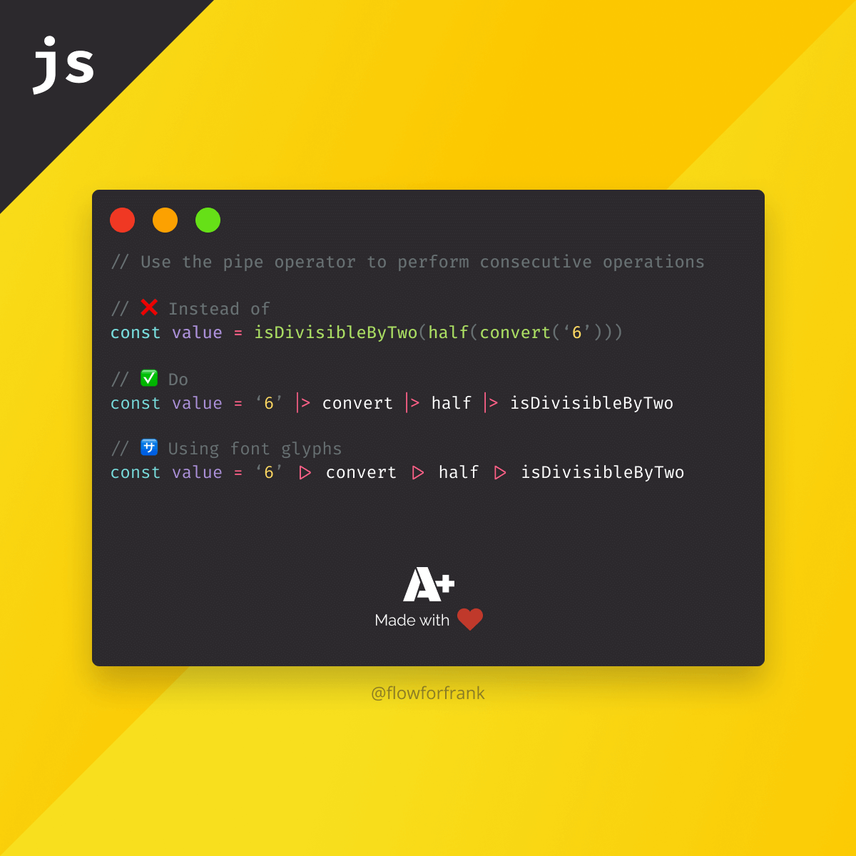 Taking A Look At The New Pipe Operator In JavaScript Webtips