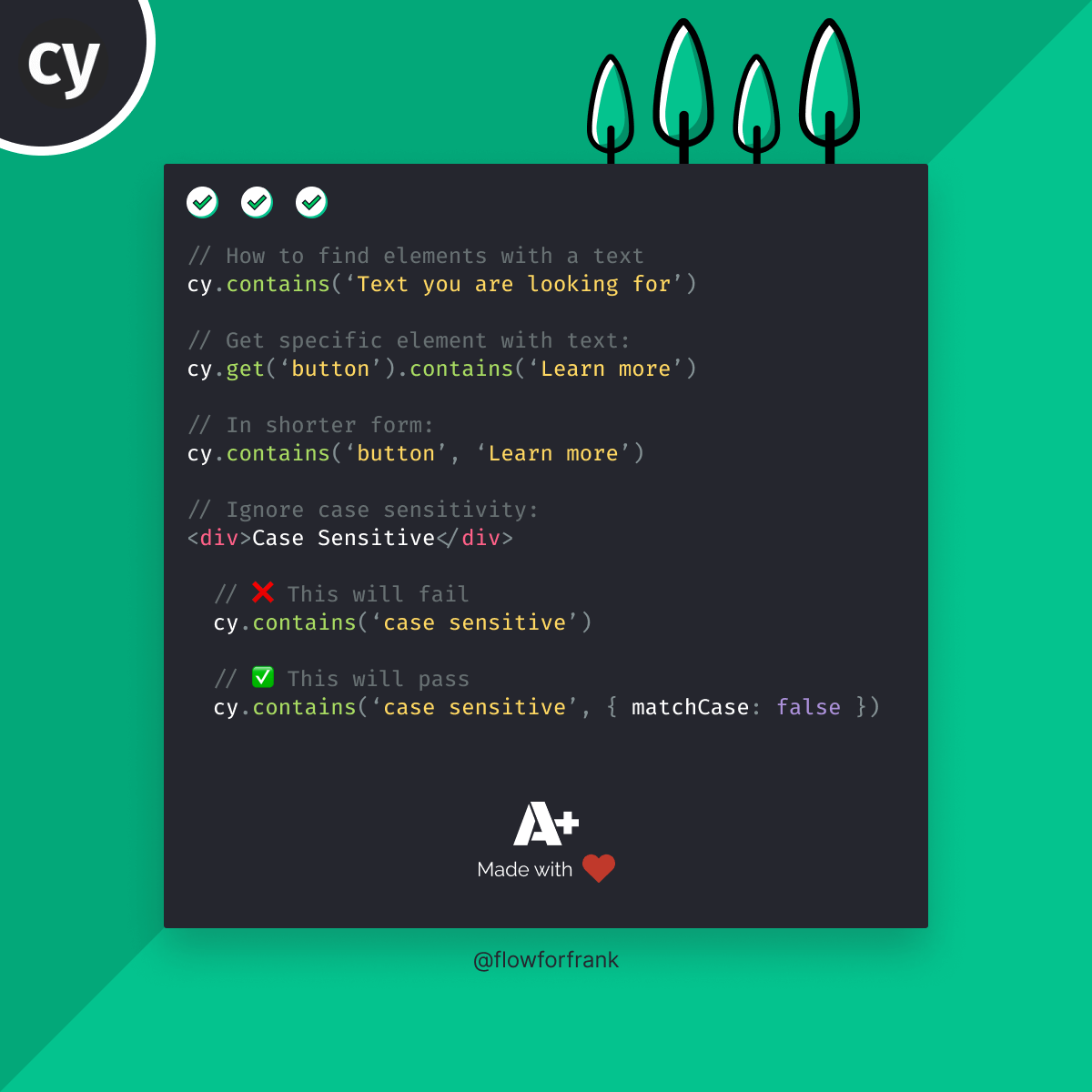 How To Find Your Elements By Text In Cypress Webtips